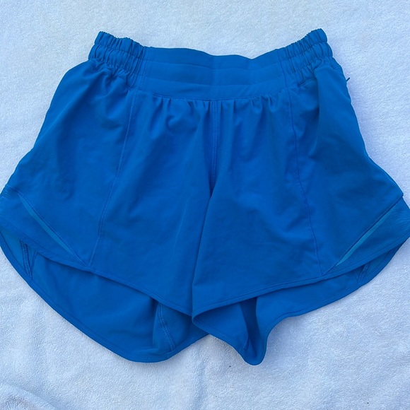 lululemon athletica | Shorts | Lululemon Size 4 4 Poolside Blue Hotty ...